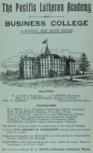 History | Business | PLU