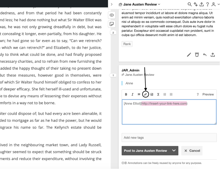 How to Annotate | The Jane Austen Review | PLU