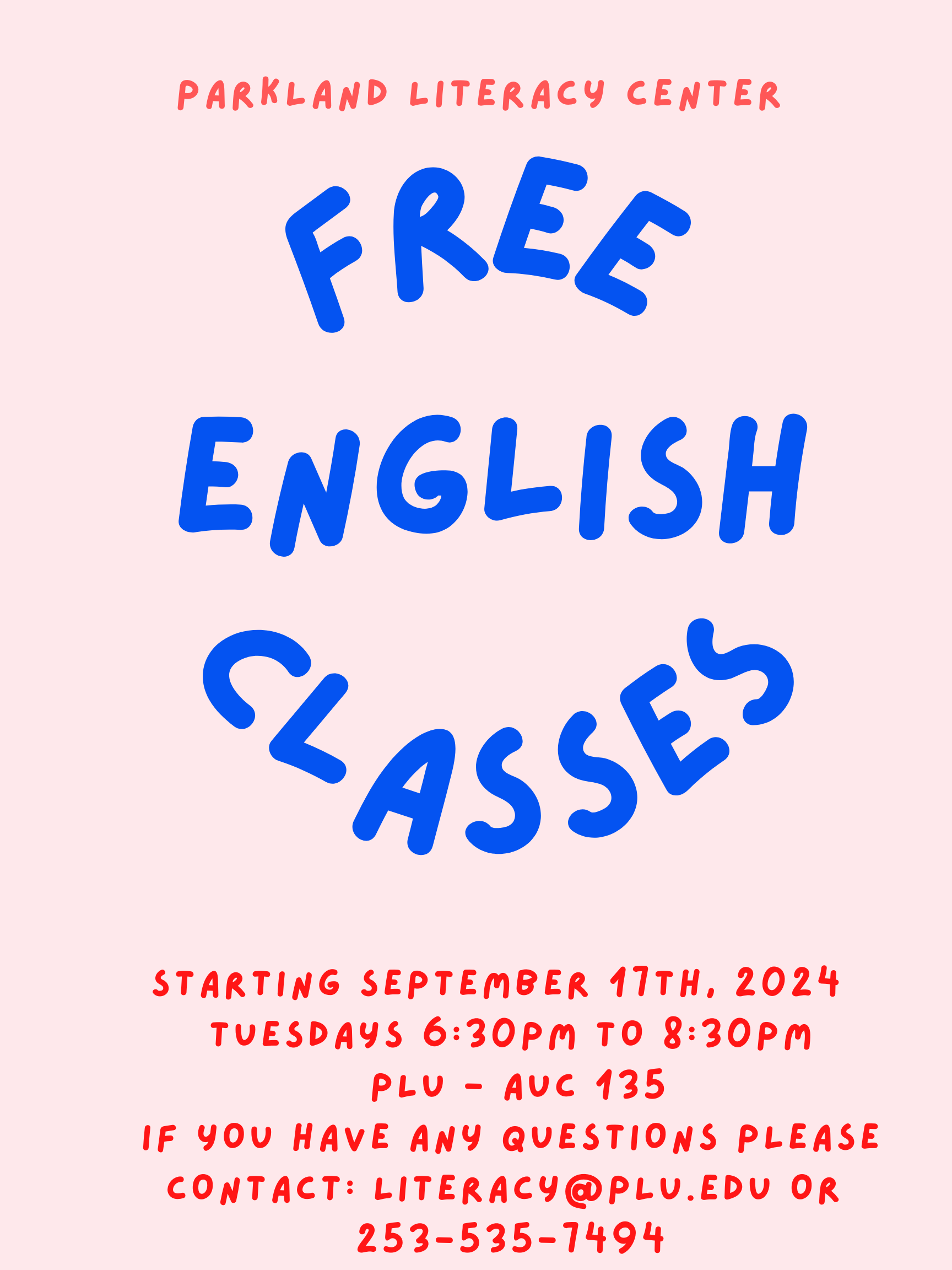 Parkland Literacy Center | College of Liberal Studies | PLU