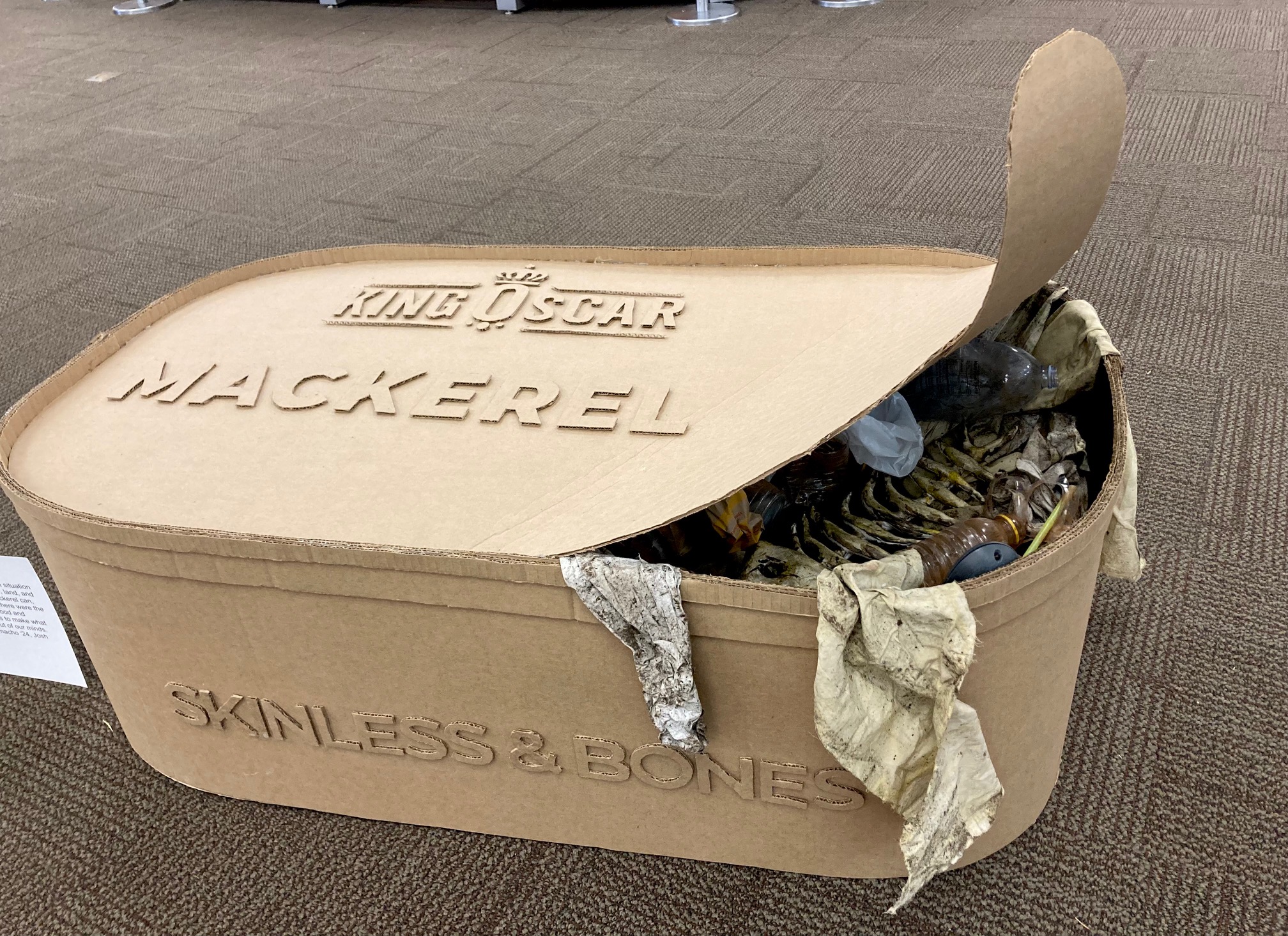 On Exhibit: Cardboard Containers | Library | PLU