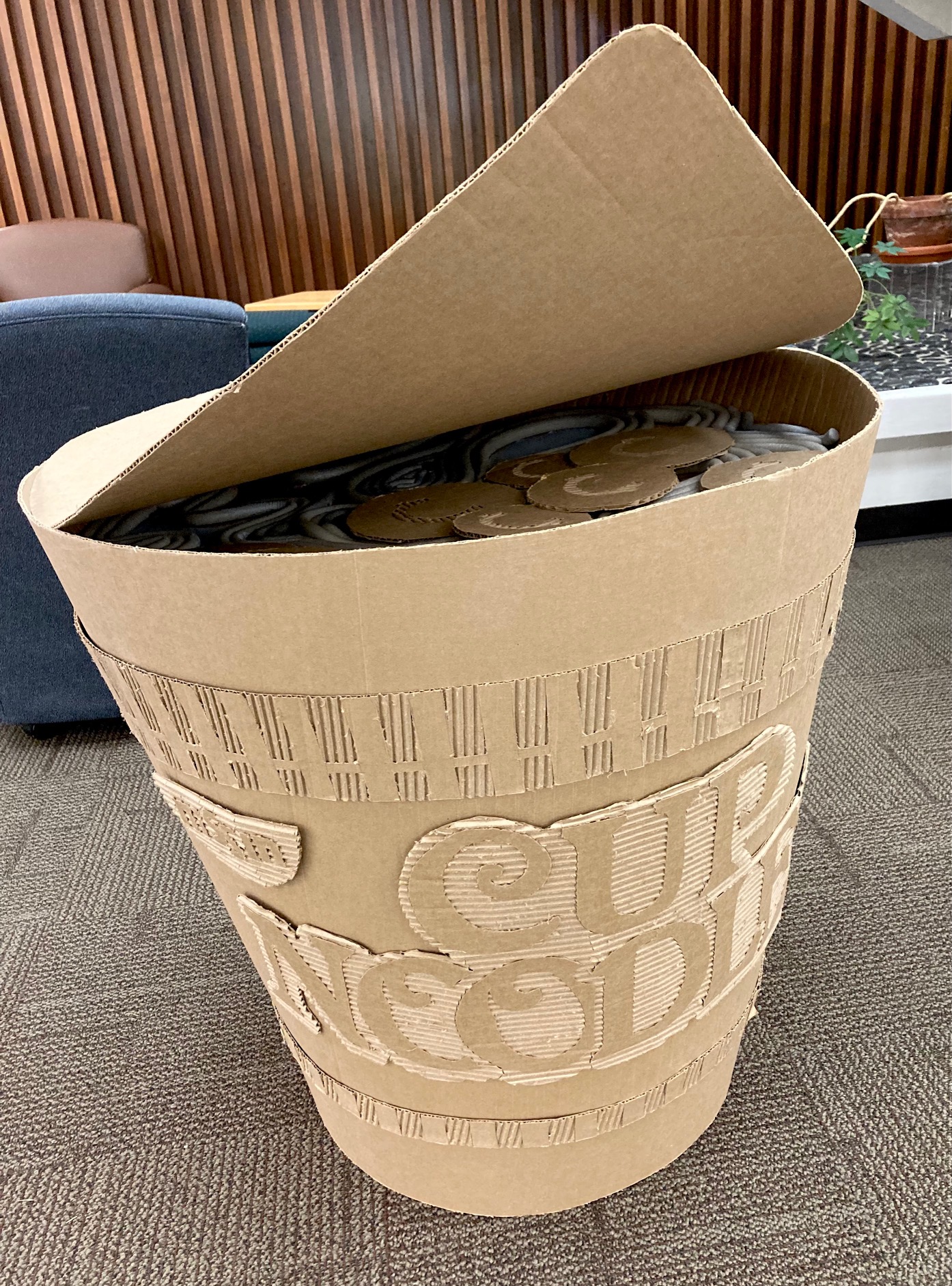 On Exhibit: Cardboard Containers | Library | PLU