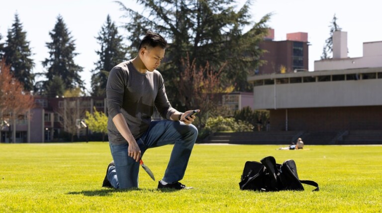 The how and why: Vincent Le’s applied physics path at PLU | Natural ...