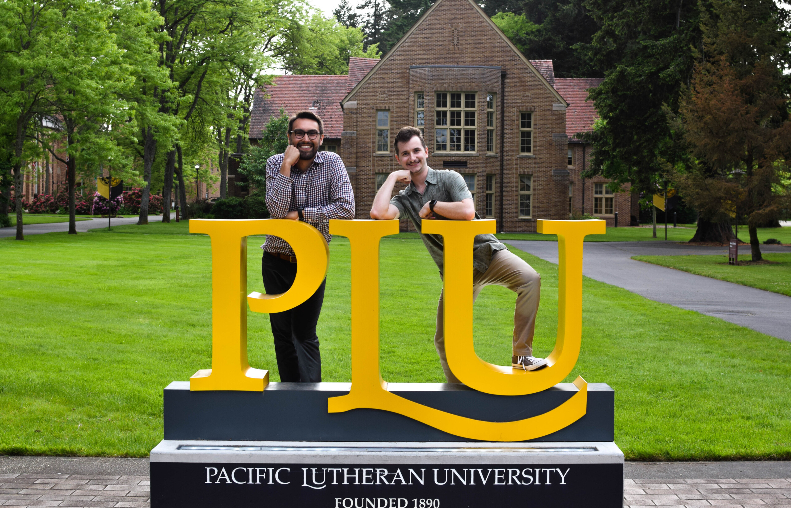 Carson Bergstrom and Nate Sager start a podcast to showcase capstones ...