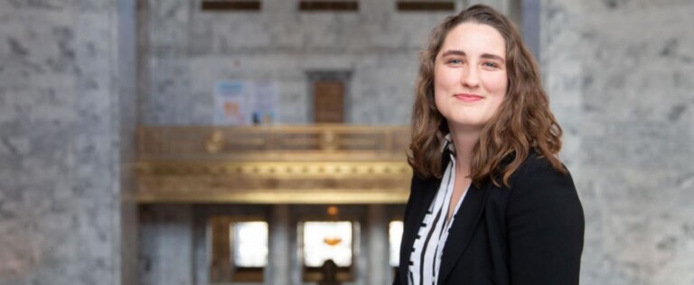 Social Sciences/political science major “Making Waves” at State Capitol ...
