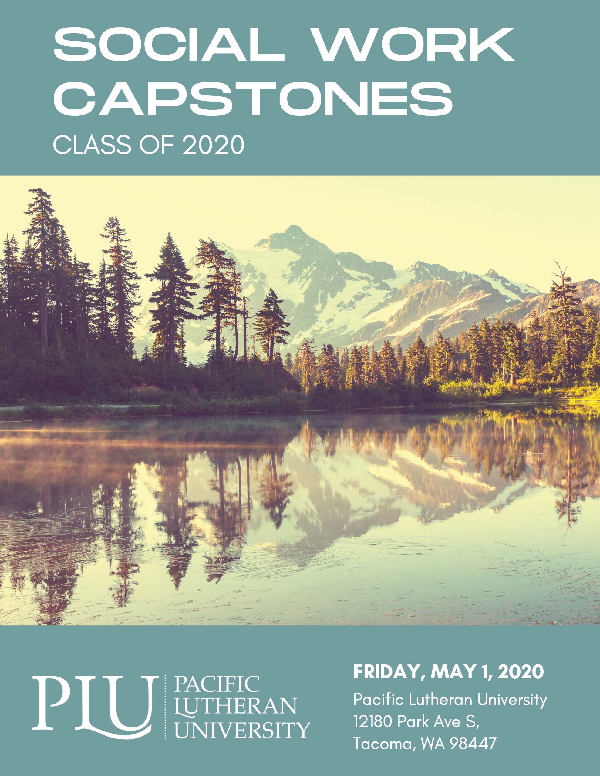 Spring 2020 Capstones | Social Work | PLU