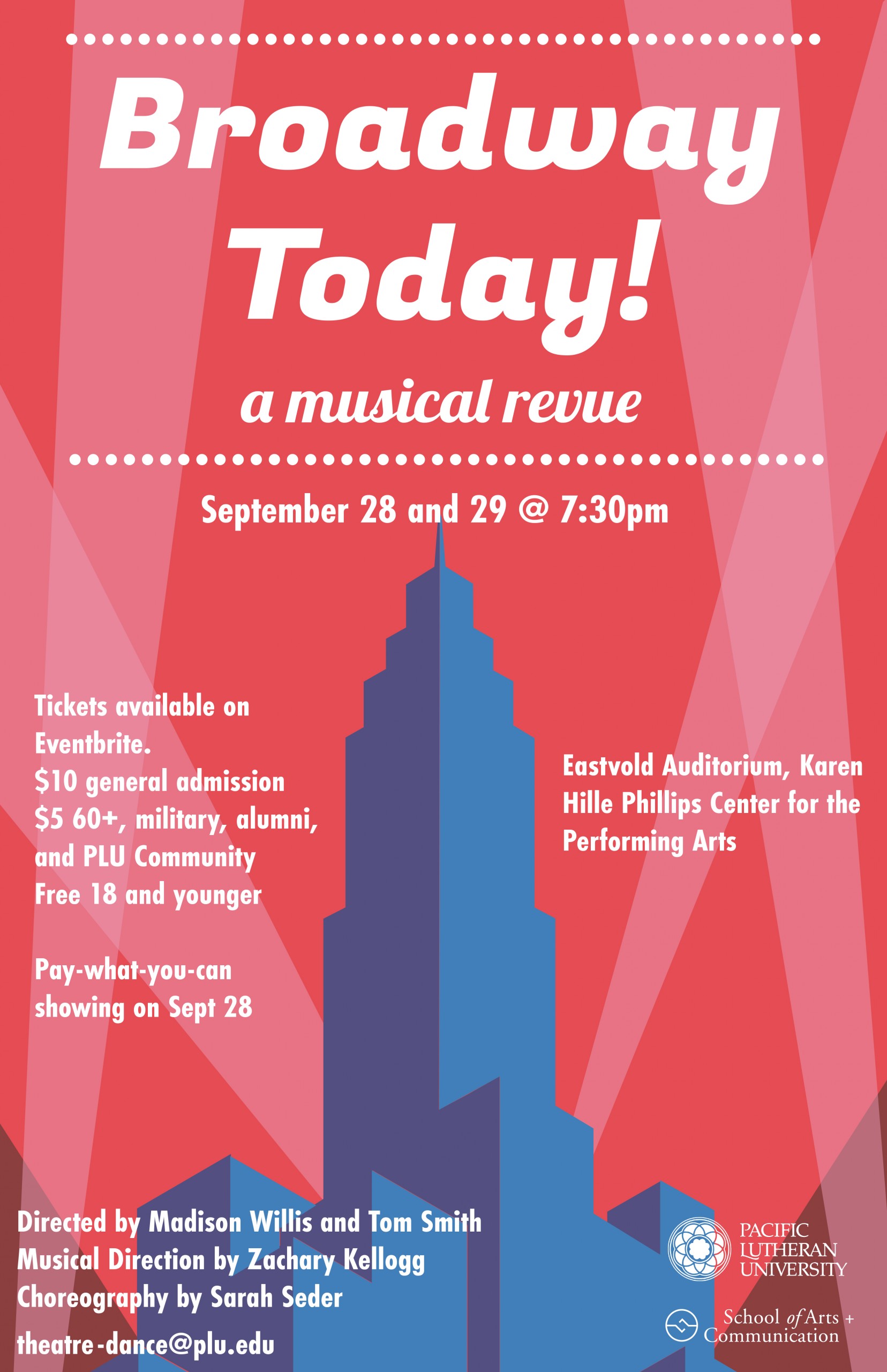 Broadway Today! a musical revue to open the 2018-19 season | Theatre ...