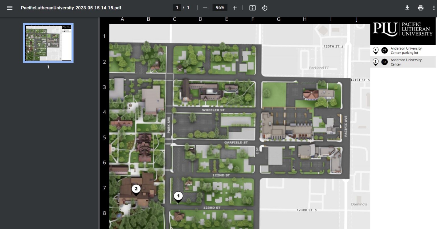 Concept3D (campus map) | Web Deputy How To Guides | PLU