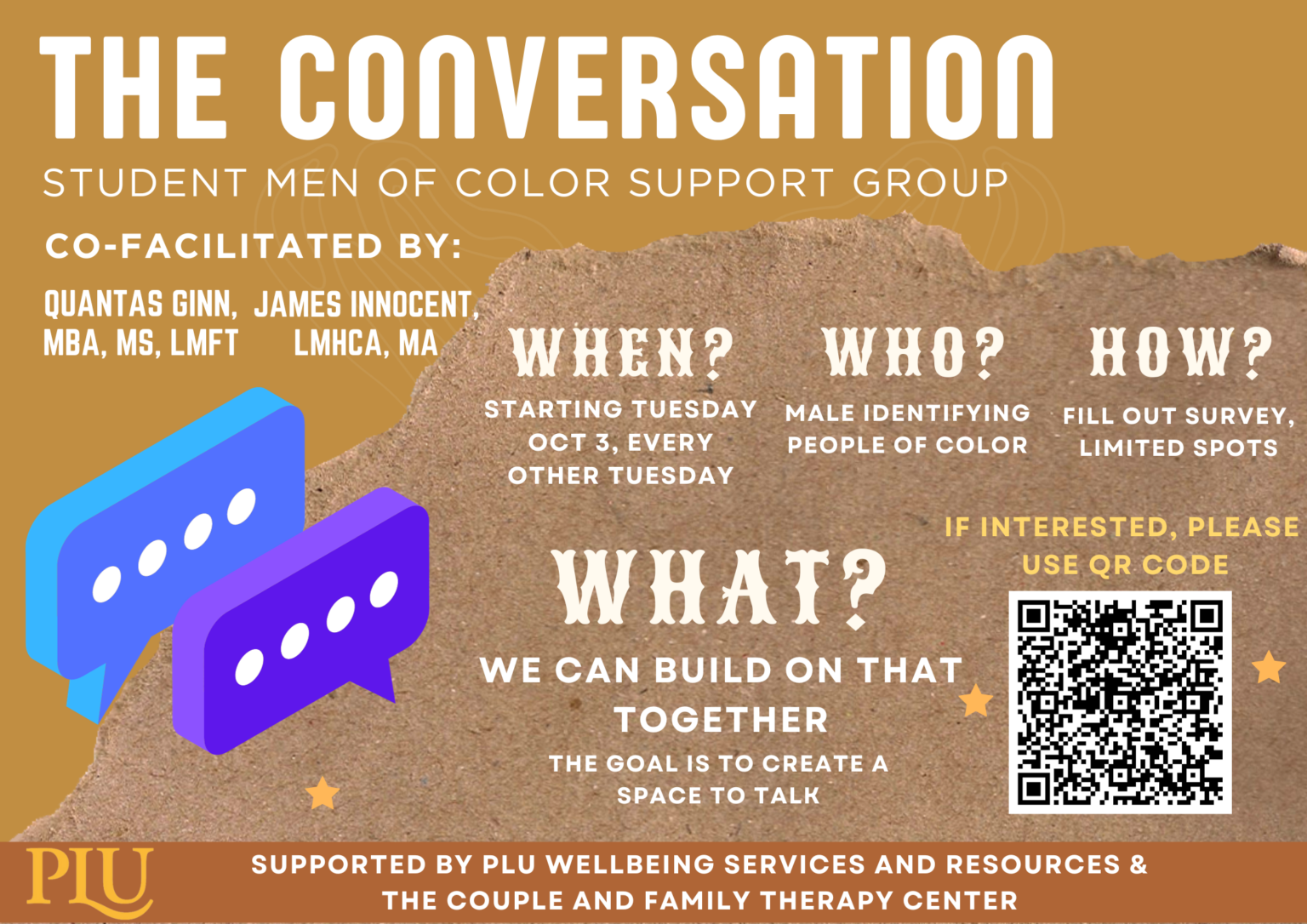 Wellbeing Services and Resources | PLU