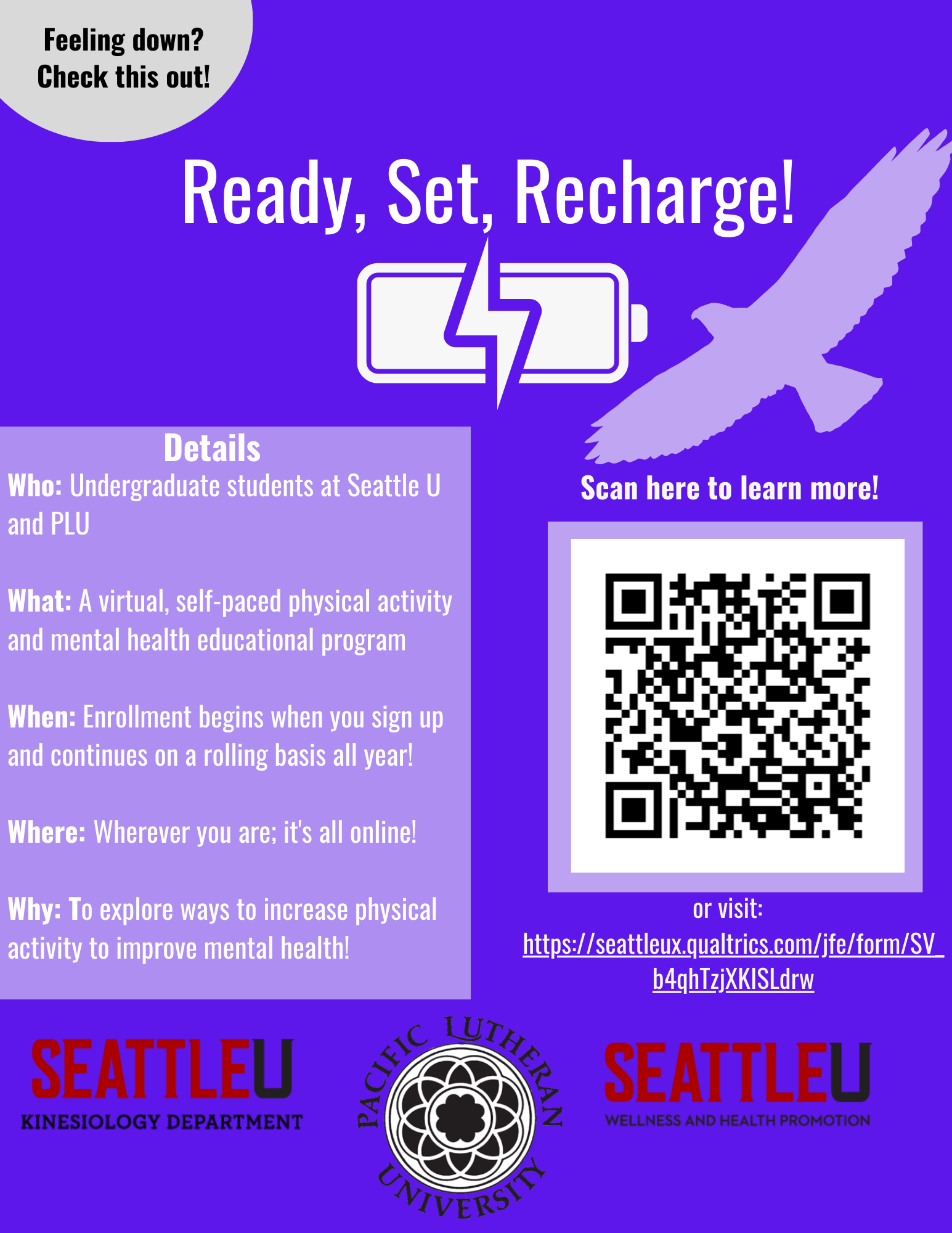 Wellbeing Services and Resources | PLU